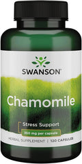 Swanson chamomile tea calming capsules