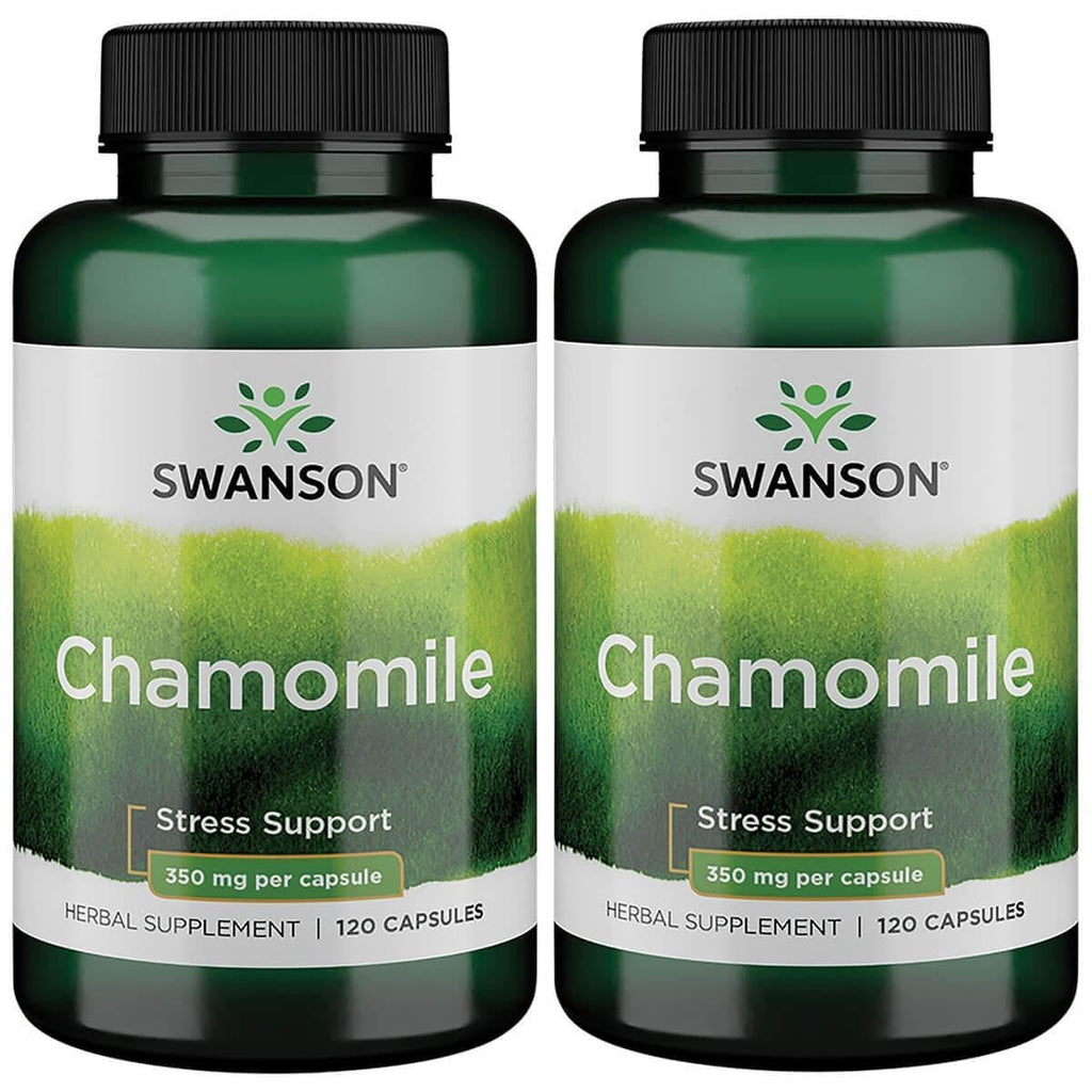 Swanson chamomile tea herbal capsules