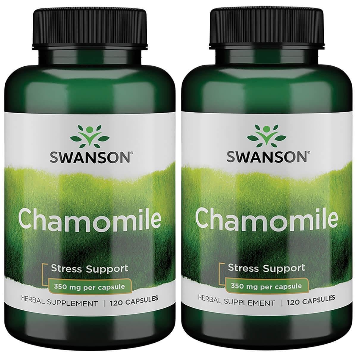 Swanson chamomile tea herbal capsules