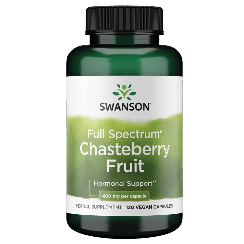 Swanson Chasteberry capsules for hormonal balance