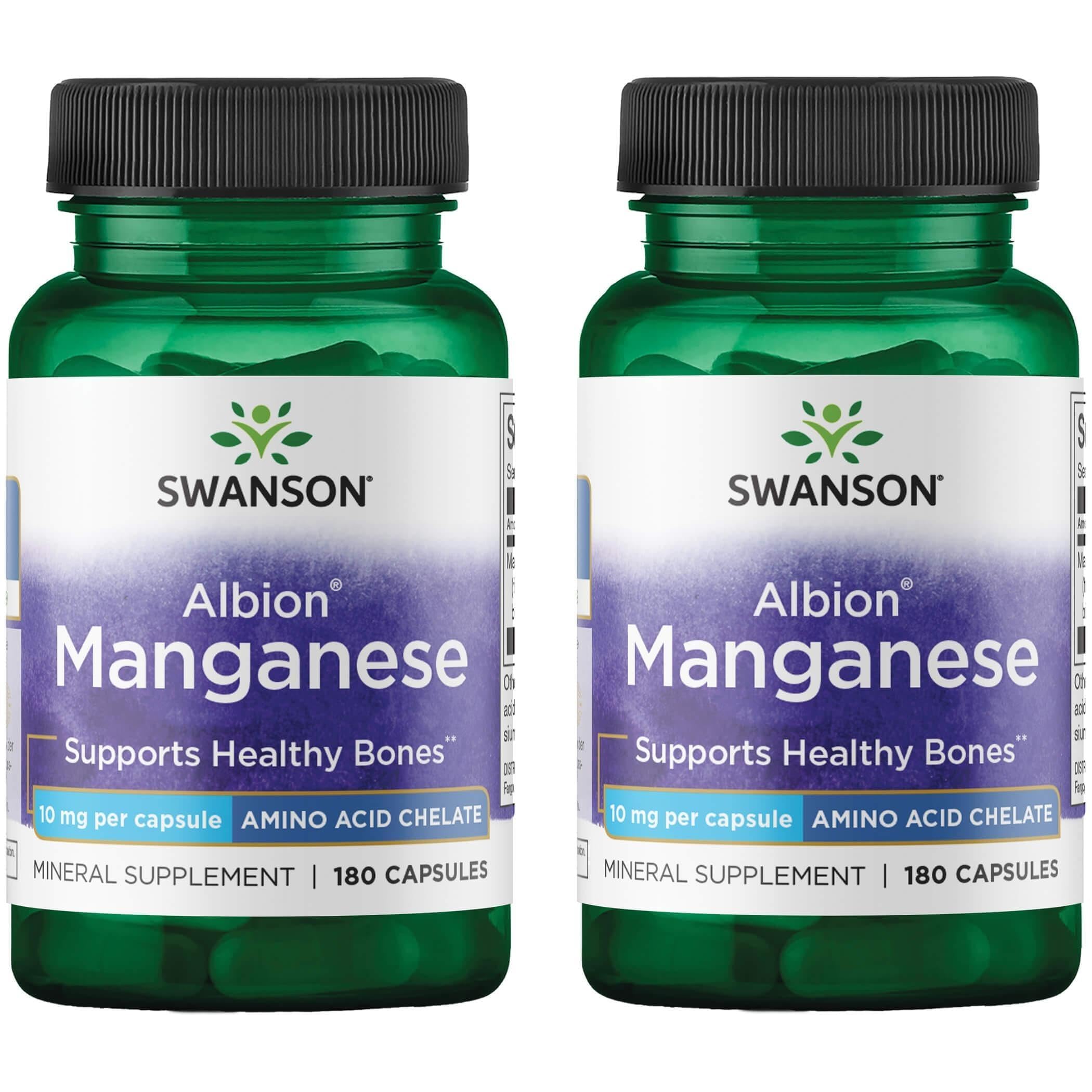 Swanson chelated manganese capsules