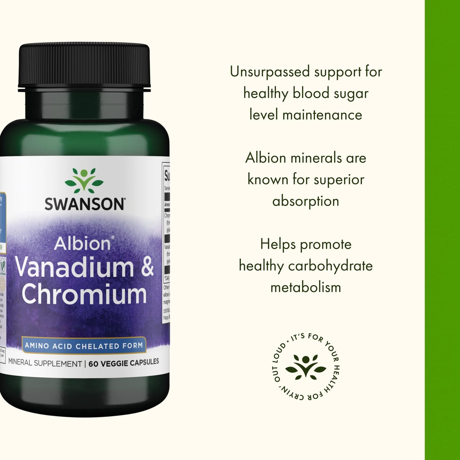 Swanson chelated vanadium and chromium