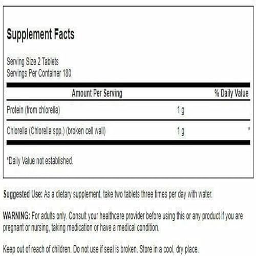 Swanson chlorella immune support