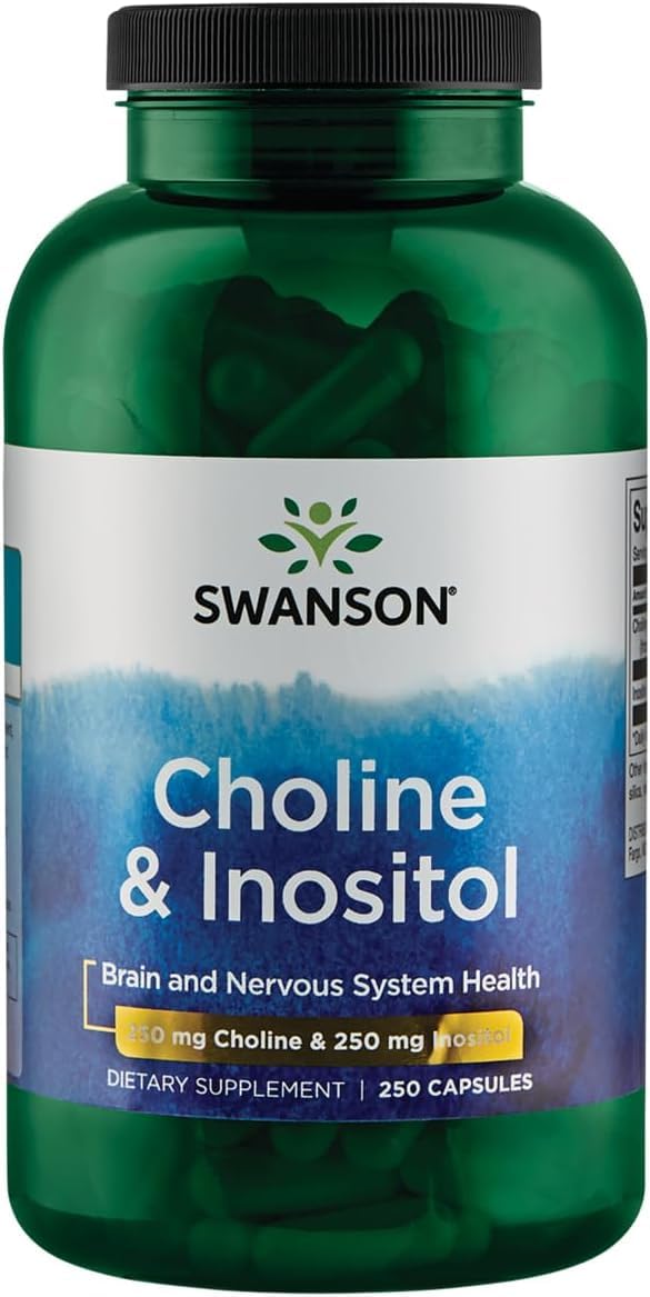 Swanson choline and inositol capsules