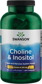 Swanson choline and inositol capsules