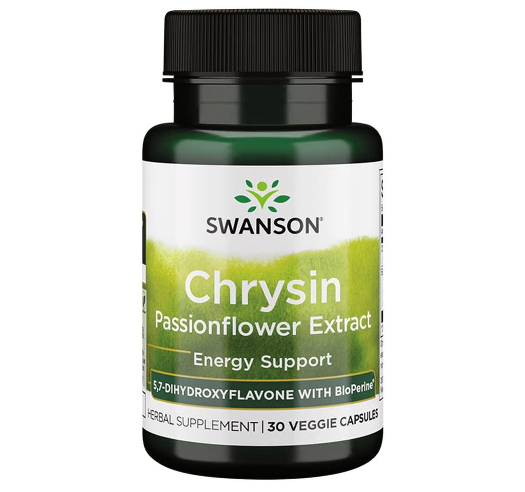 Swanson Chrysin Passionflower extract benefits