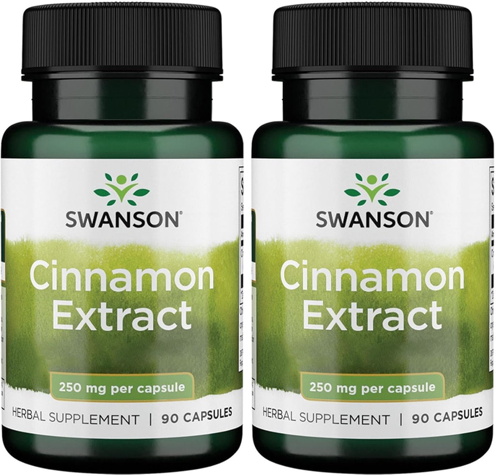 Swanson cinnamon extract 250 mg capsules