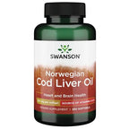 Swanson cod liver oil softgels