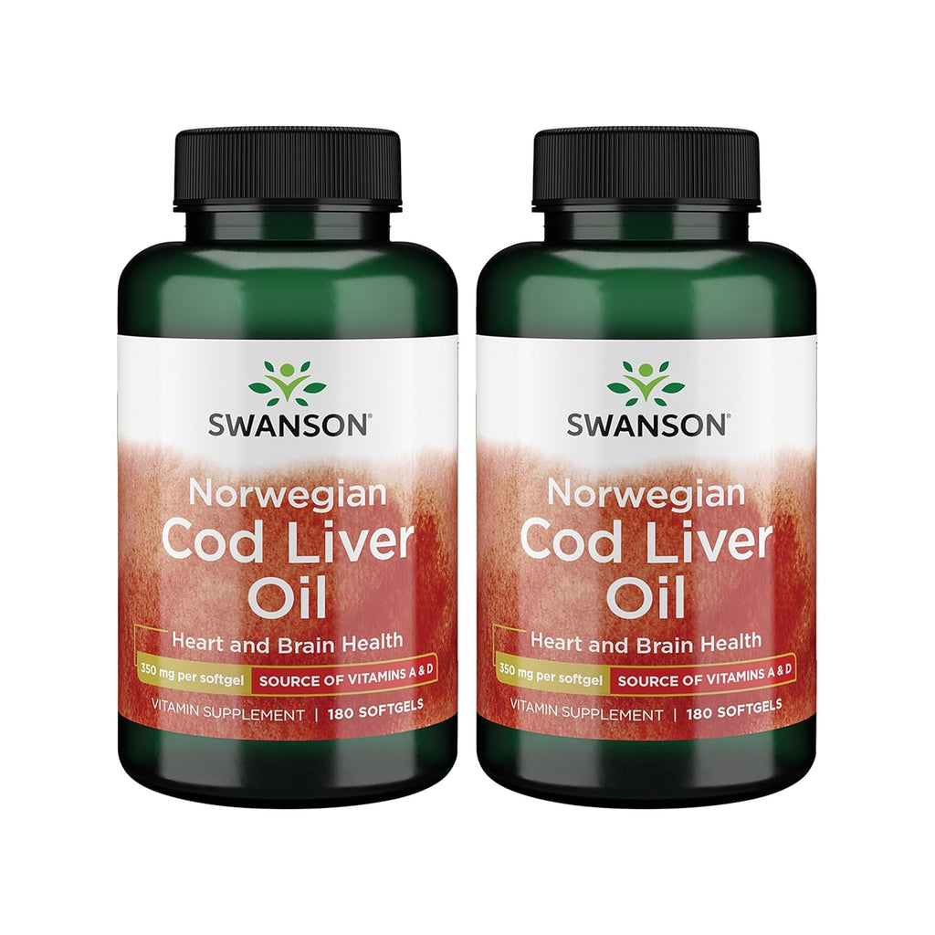 Swanson cod liver oil softgels