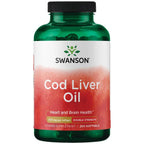 Swanson cod liver oil softgels