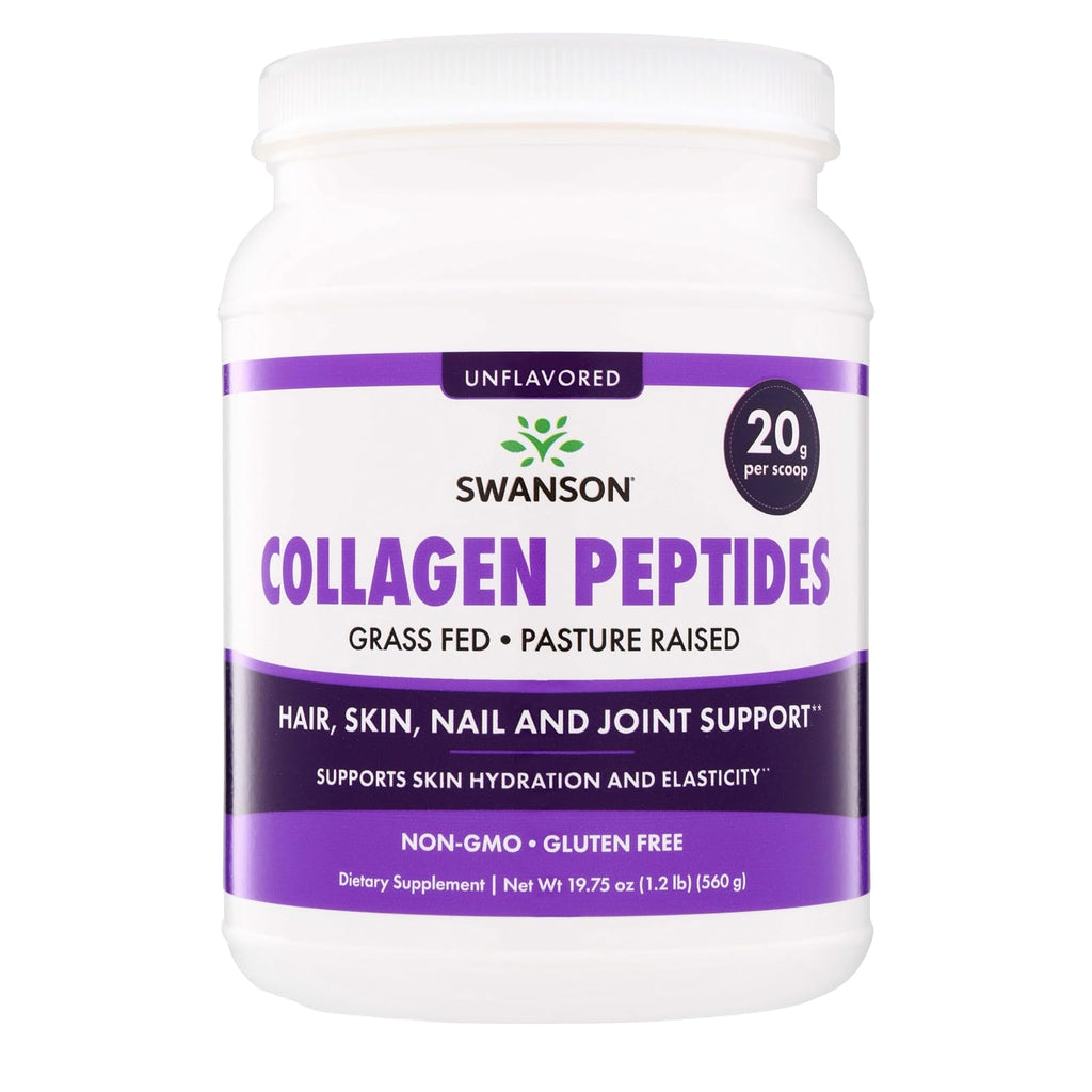 Swanson collagen peptides unflavored powder