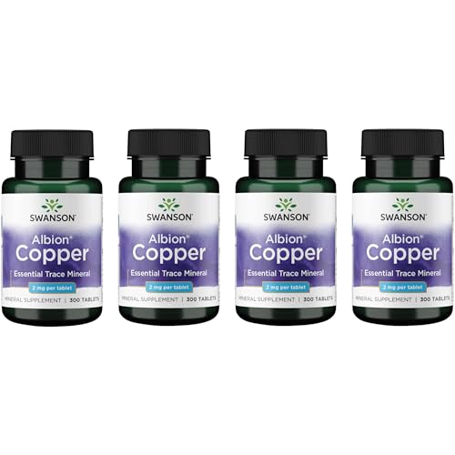 Swanson Copper Chelate supplement tablets