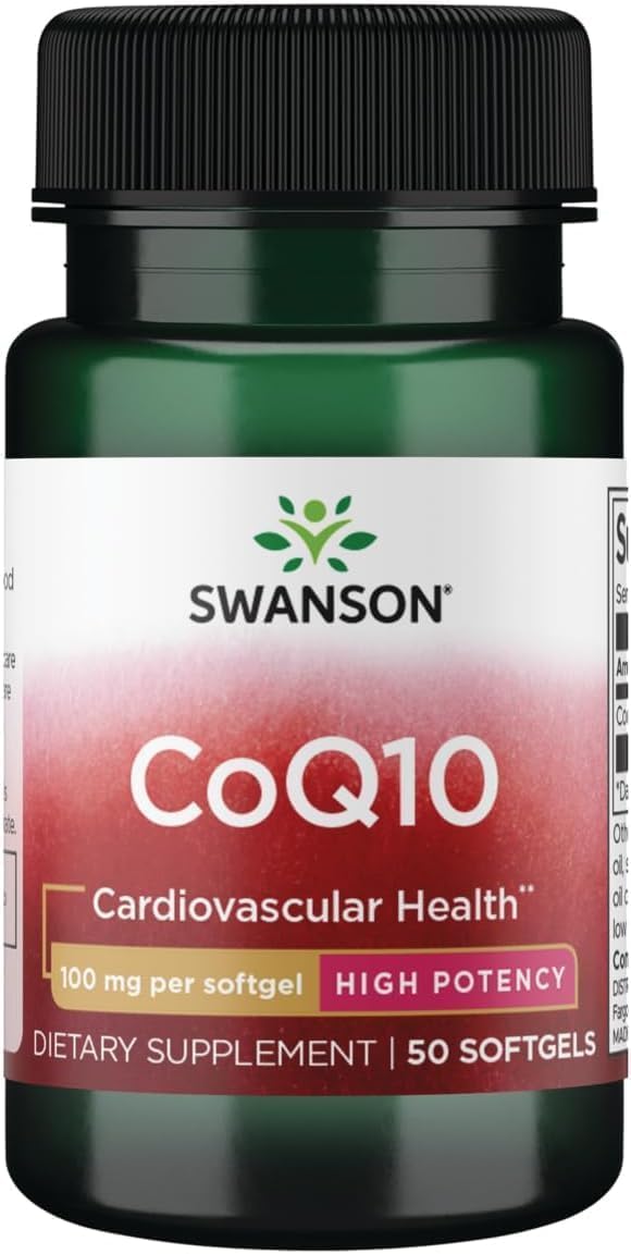 Swanson CoQ10 100 mg softgels