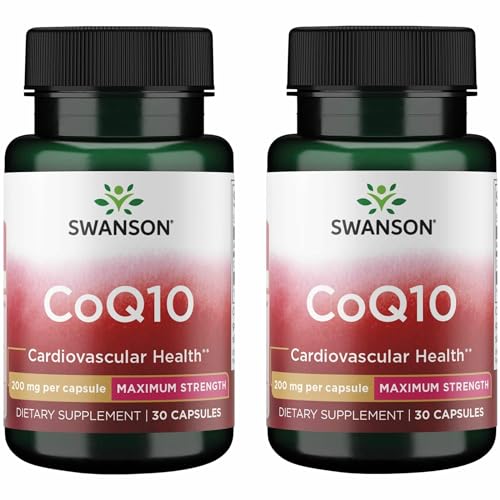 Swanson CoQ10 200 mg capsules