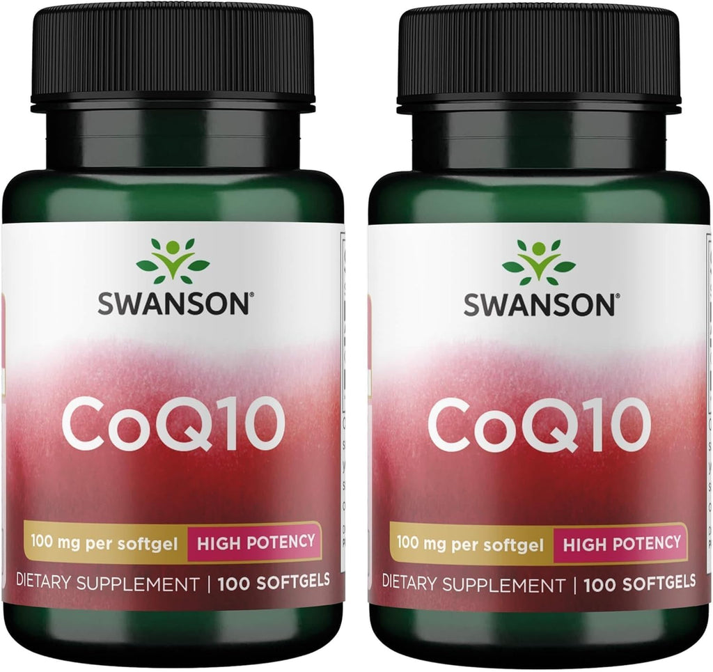 Swanson CoQ10 softgels for energy