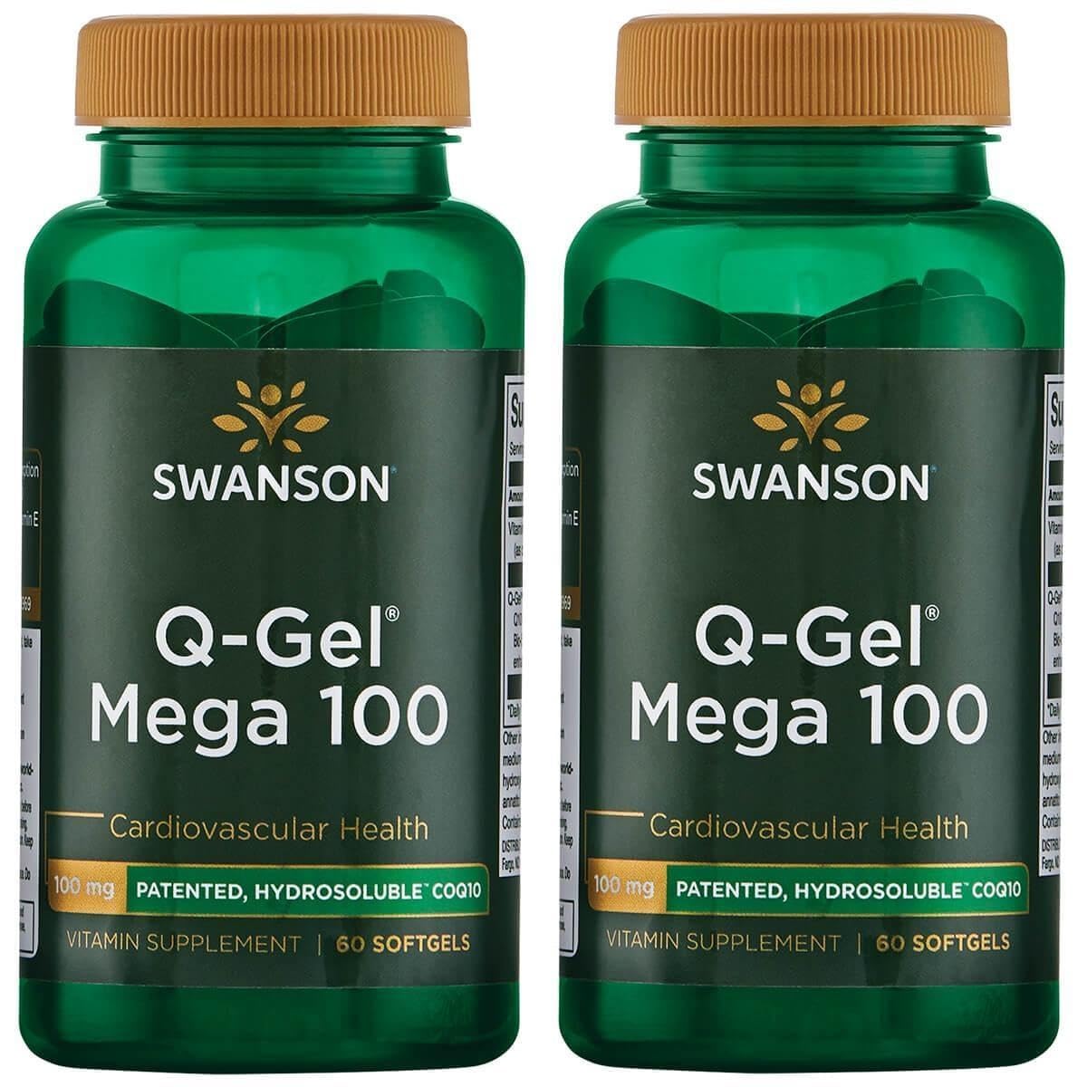 Swanson CoQ10 softgels for energy