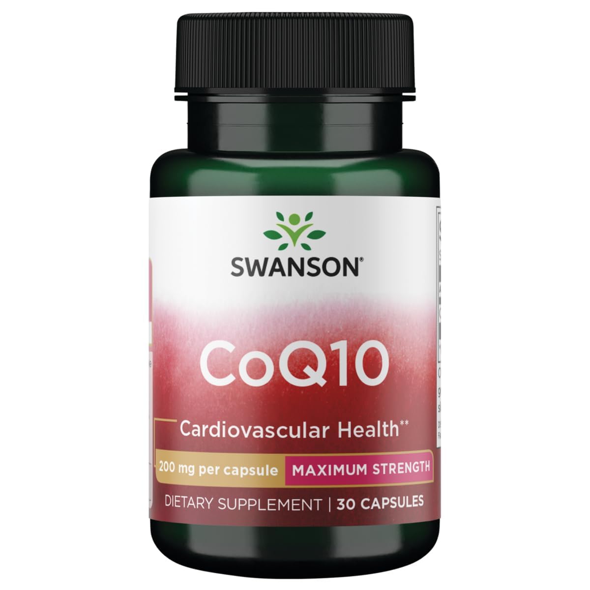 Swanson CoQ10 vegan capsules for energy