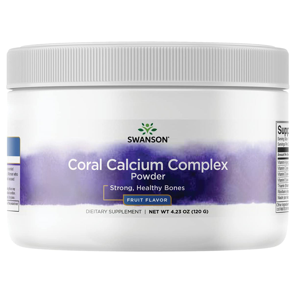 Swanson coral calcium supplement powder