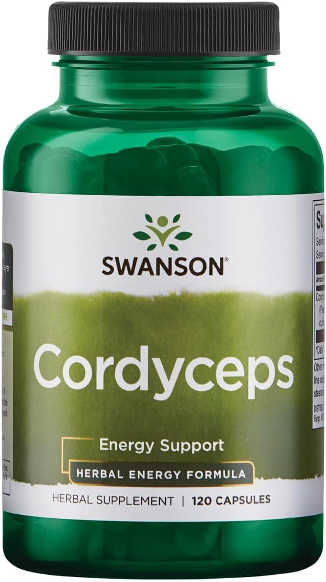 Swanson cordyceps 600 mg capsules