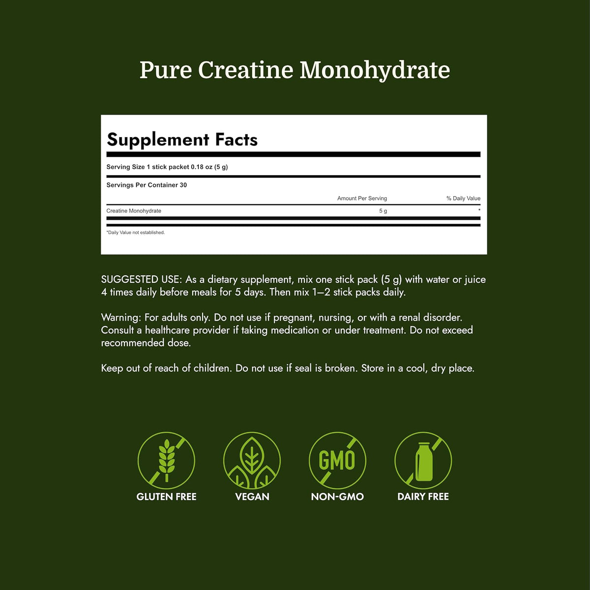 Swanson creatine for energy boost