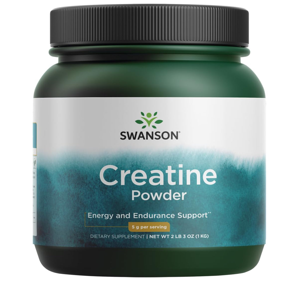Swanson creatine monohydrate powder for muscle growth
