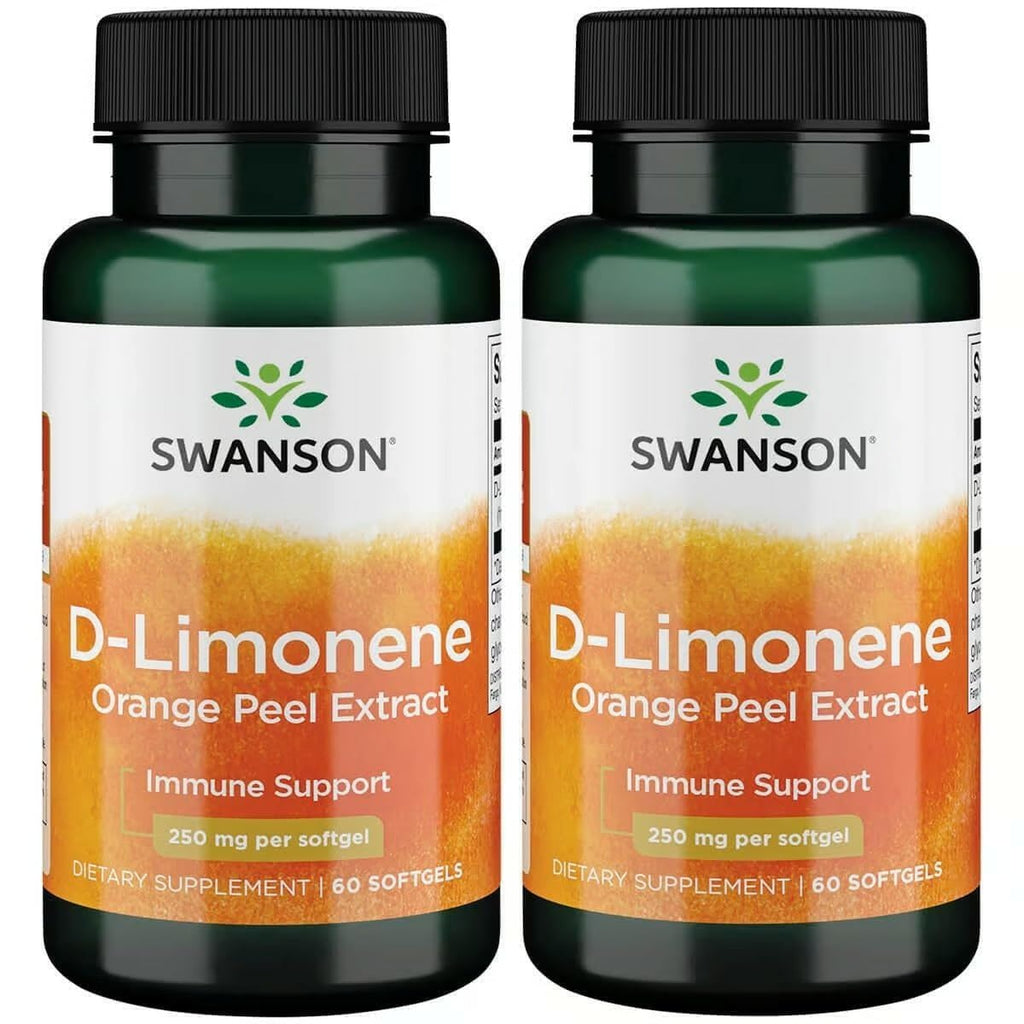 Swanson D-Limonene vitamin C capsules