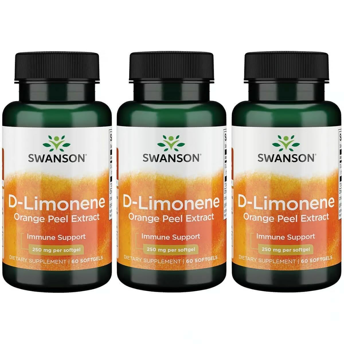 Swanson D-Limonene vitamin C capsules