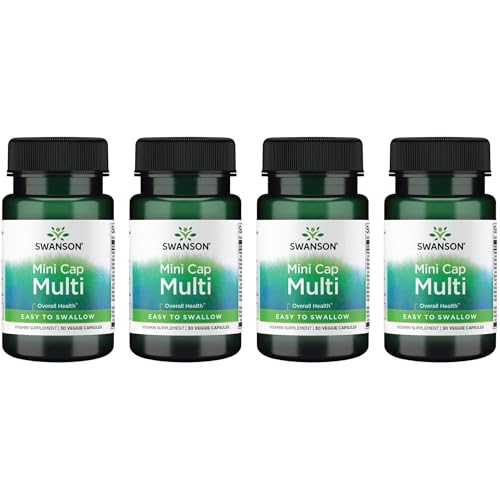 Swanson Daily Multivitamin 30 Veg Capsules for daily health