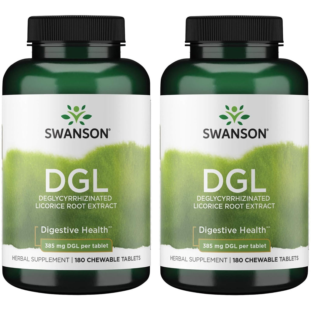 Swanson DGL chewable licorice benefits