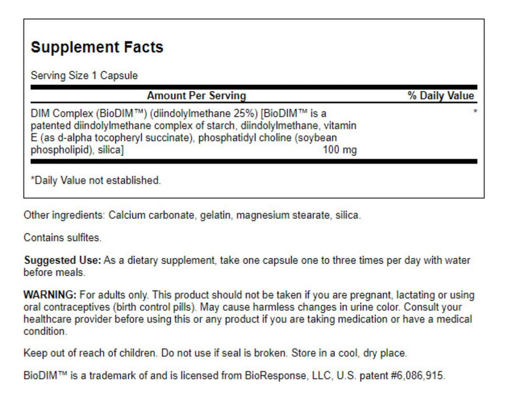 Swanson Dim Complex kids multivitamin capsules