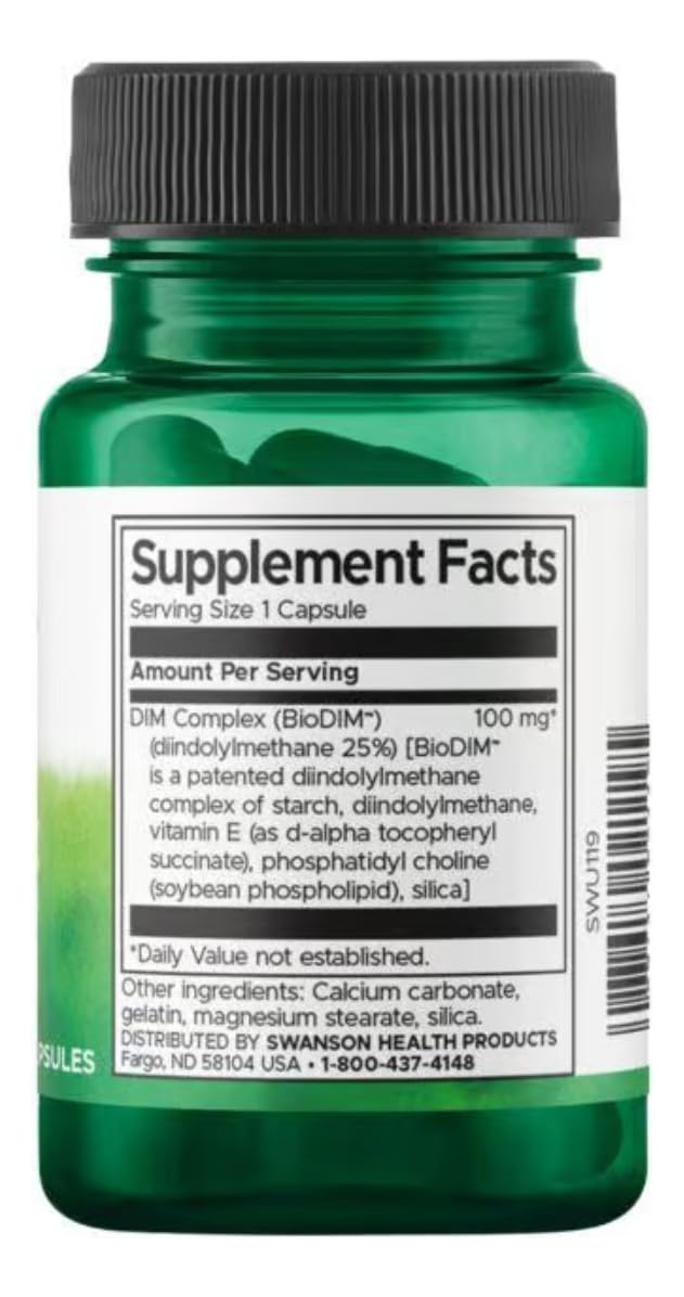 Swanson Dim Complex multivitamins for men