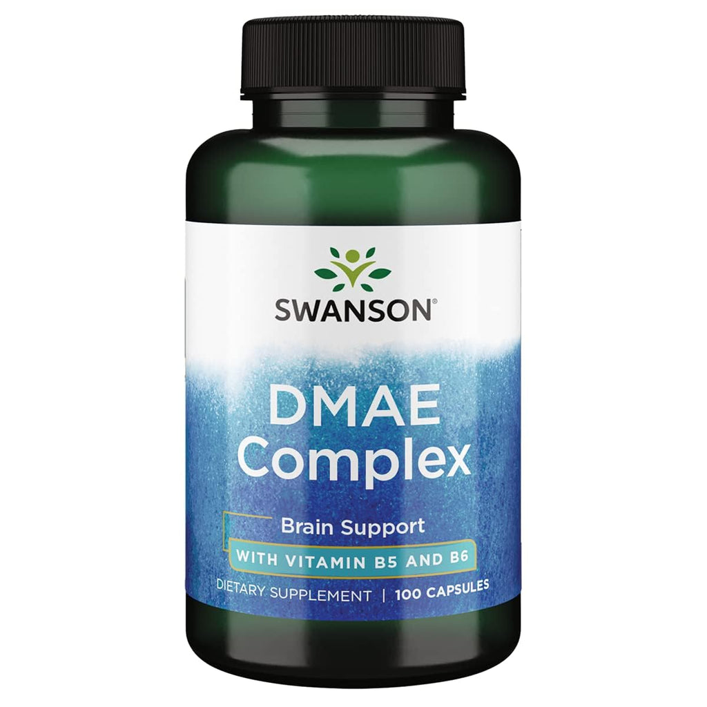 Swanson DMAE Complex antioxidant capsules