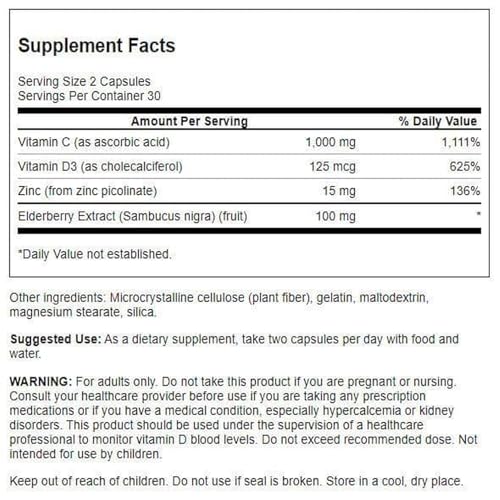 Swanson elderberry health benefits