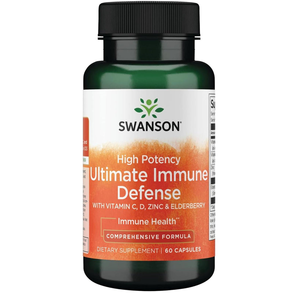 Swanson elderberry immune support capsules