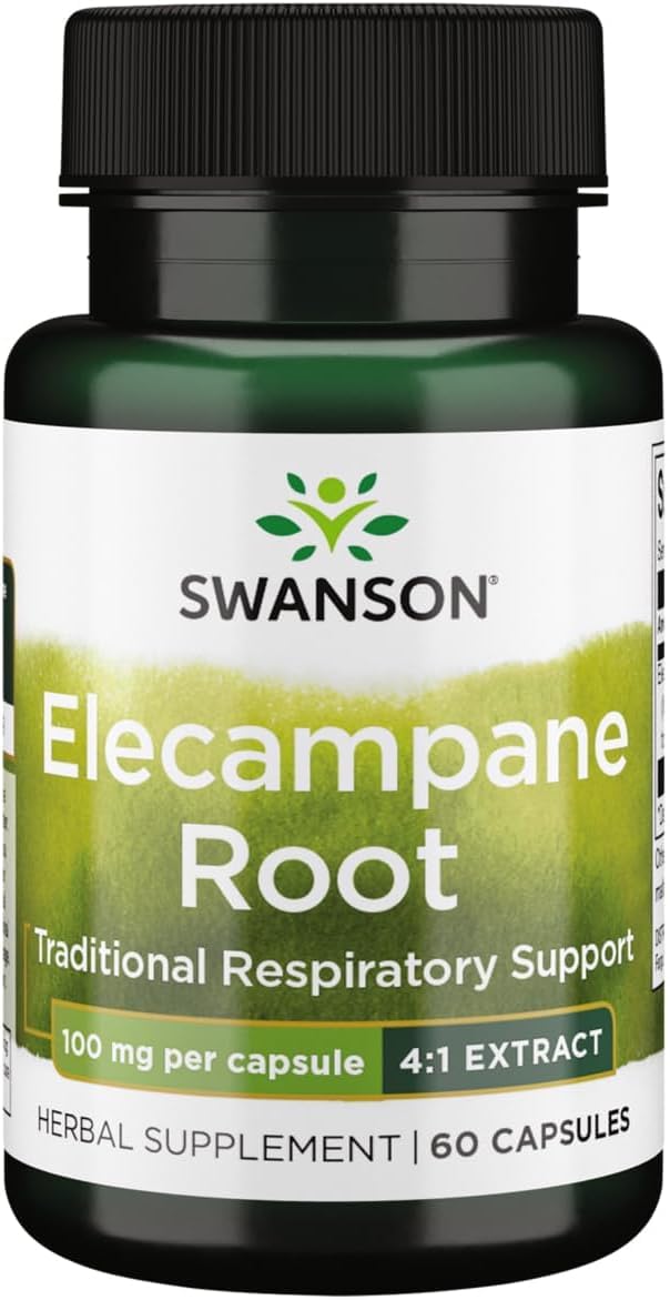 Swanson elecampane root capsules for wellness