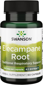Swanson elecampane root capsules for wellness