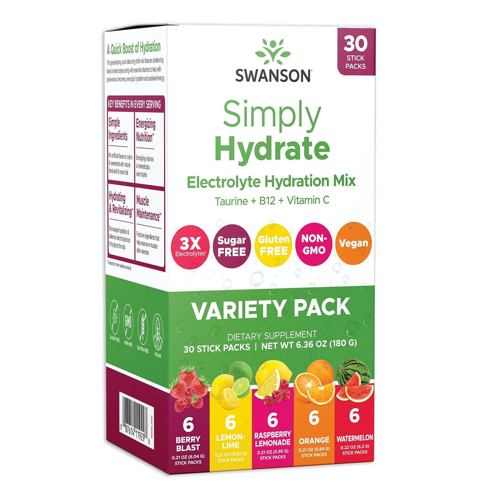 Swanson electrolyte mix for hydration