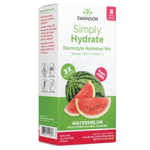 Swanson electrolyte mix for hydration
