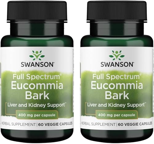 Swanson Eucommia Bark capsules for wellness