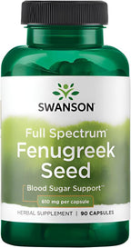 Swanson Fenugreek Seed capsules for wellness