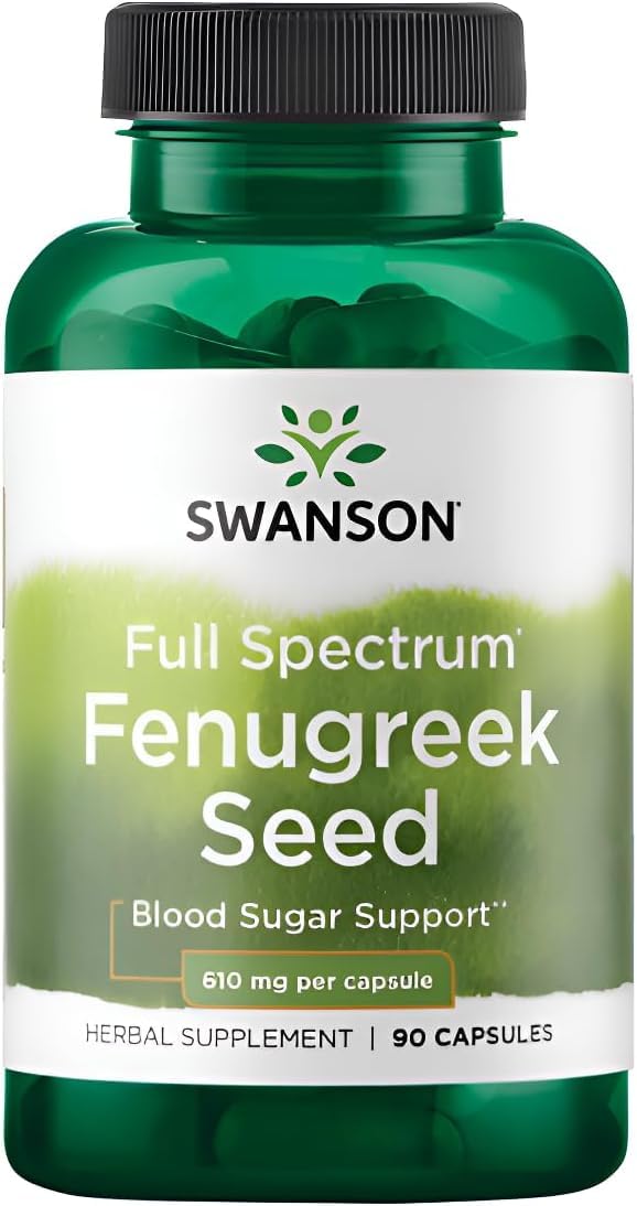 Swanson Fenugreek Seed capsules for wellness