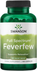 Swanson Feverfew natural health support