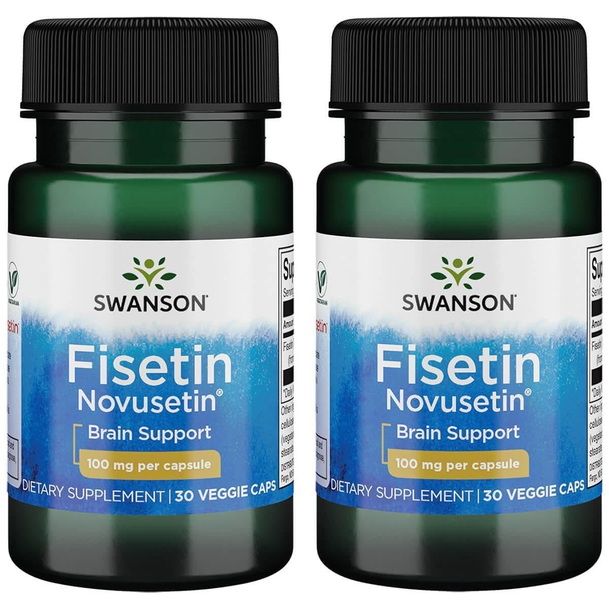 Swanson Fisetin flavonoid antioxidant capsules