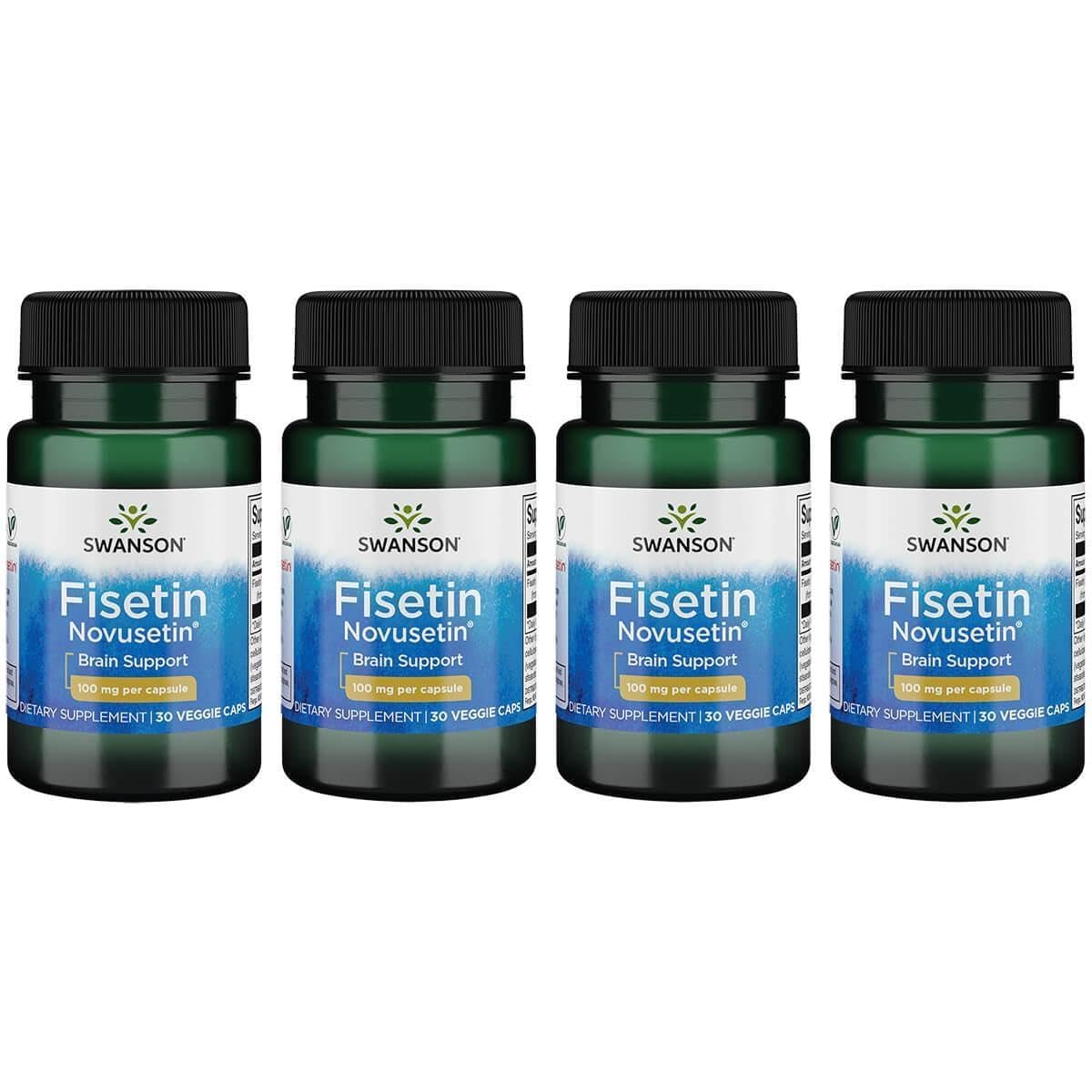 Swanson Fisetin Flavonoid antioxidant capsules
