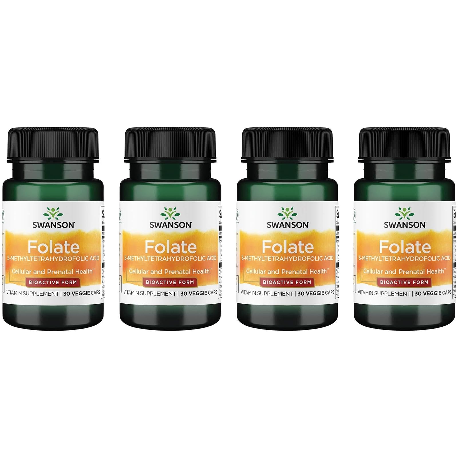 Swanson folate 5-MTHF capsules