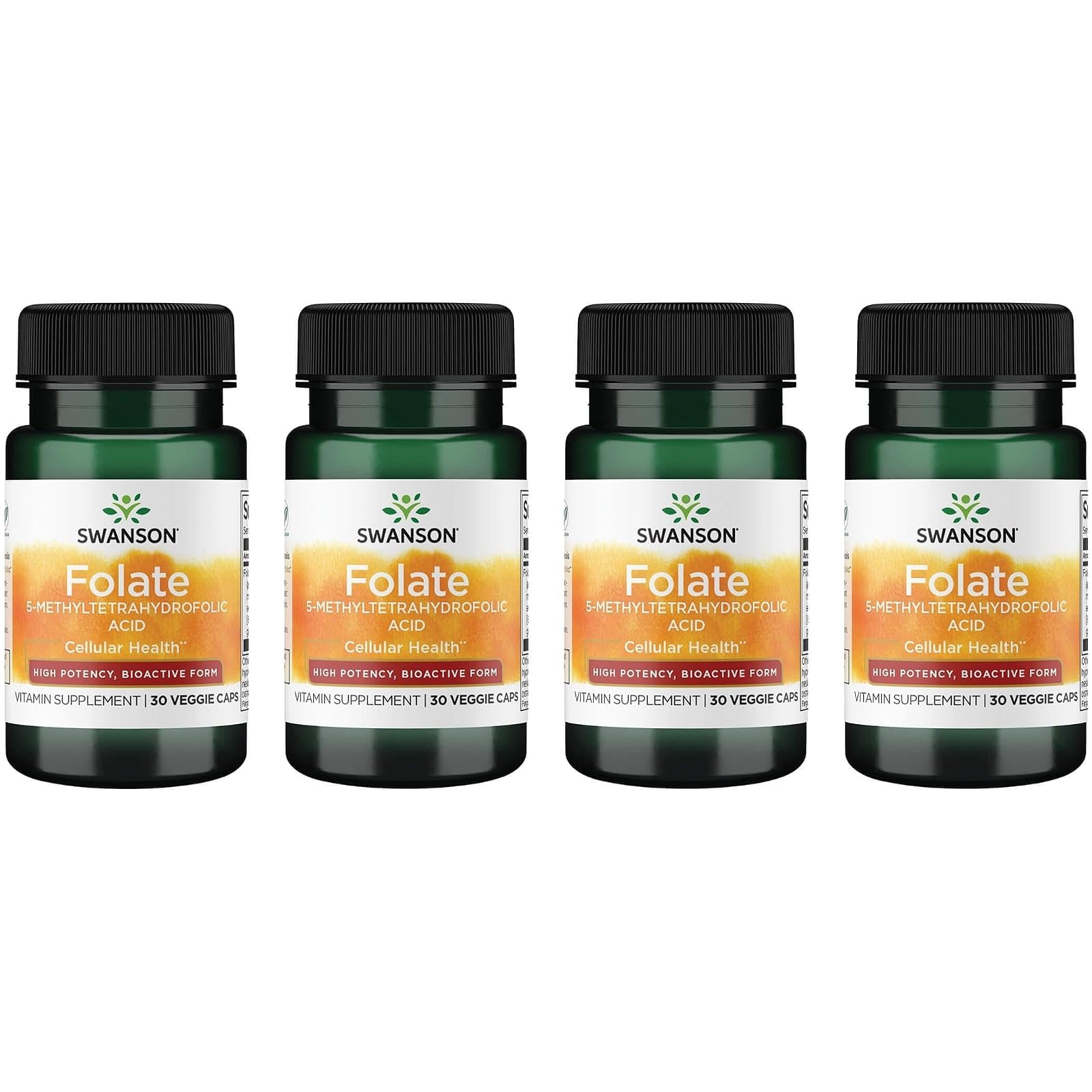 Swanson folate 800 mcg veg caps
