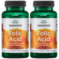 Swanson Folic Acid 800 mcg capsules for health