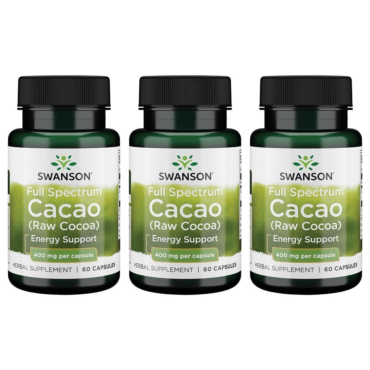 Swanson Full Spectrum Cacao capsules for vitamin A