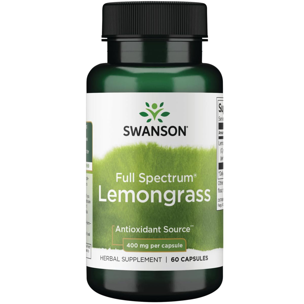 Swanson Full Spectrum Lemongrass capsules