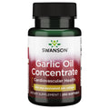 Swanson garlic oil softgels for heart health